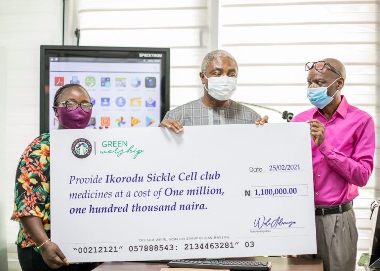 Huge Feat for the Green Worship Team as they raise N7.5m to help ...