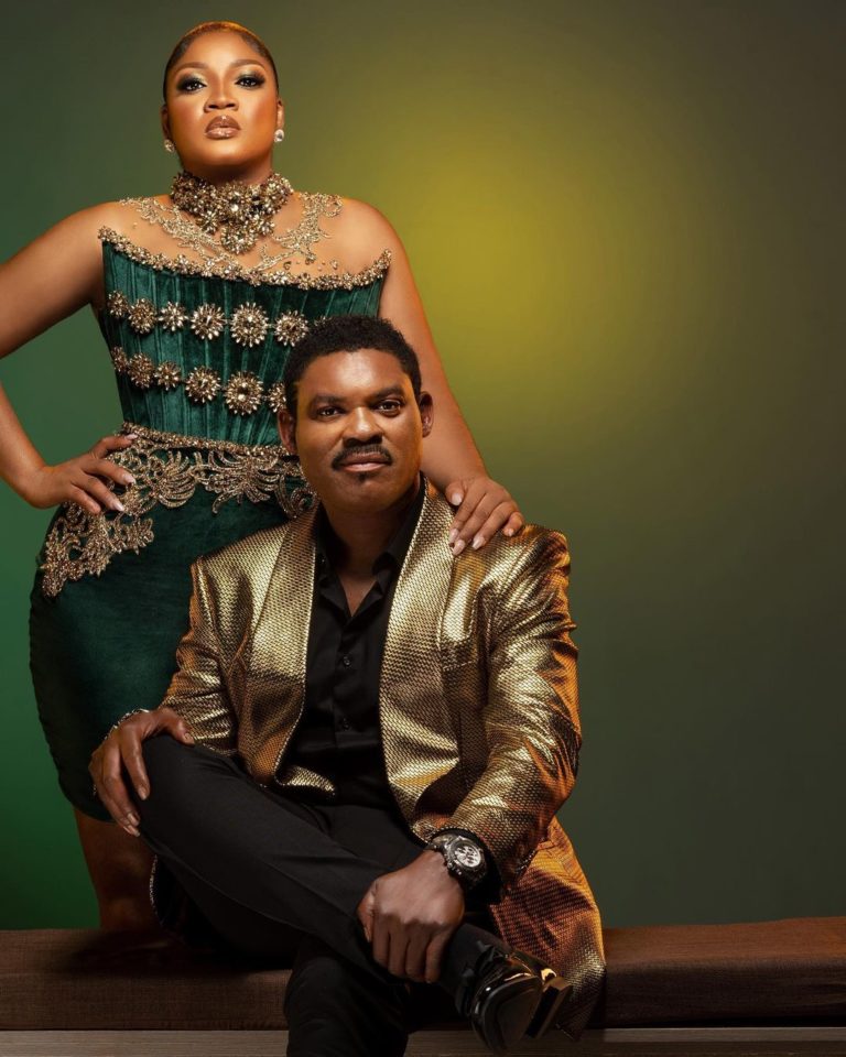 Omotola Jalade-Ekeinde & her Captain are 25 Years Strong! | BellaNaija