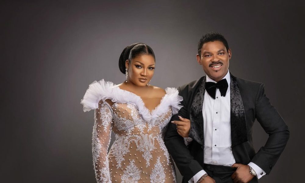 Omotola Jalade-Ekeinde & her Captain are 27 Years Strong! | BellaNaija