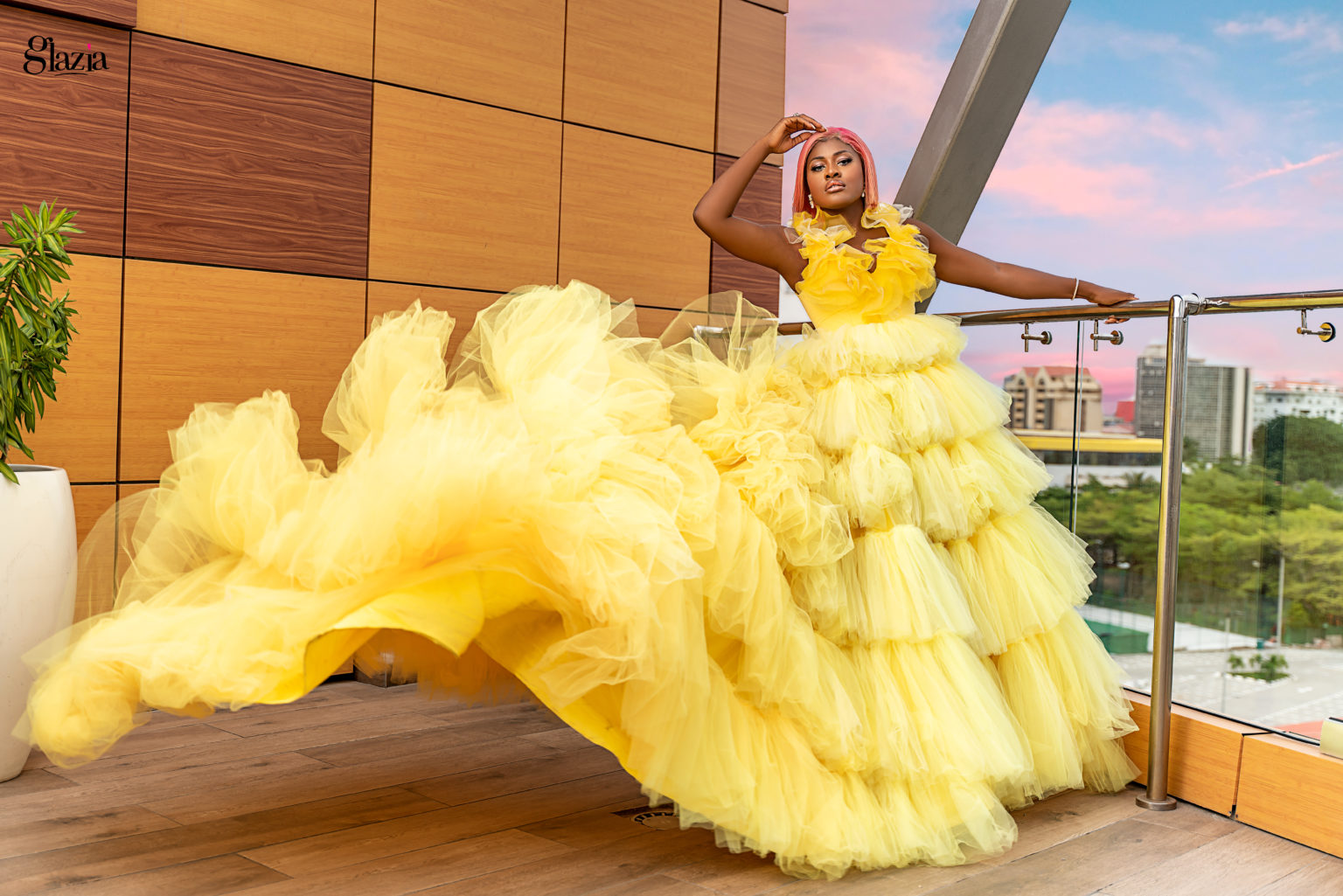 Alex Asogwa flawlessly takes over the cover of Glazia Magazine's ...