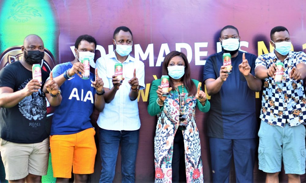 Trophy Beer unveils its Tallest Bottle and we have Highlights | BellaNaija