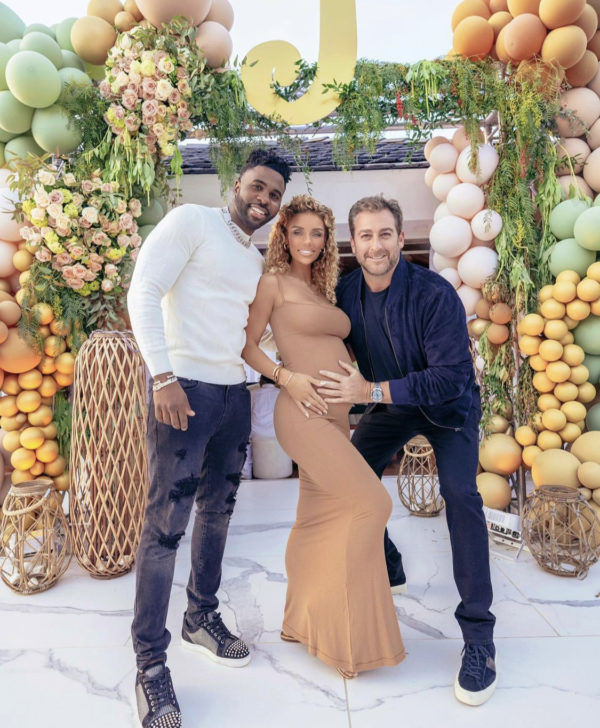 Cute Photos From Jason Derulo And Jena Frumes' Intimate Baby Shower ...