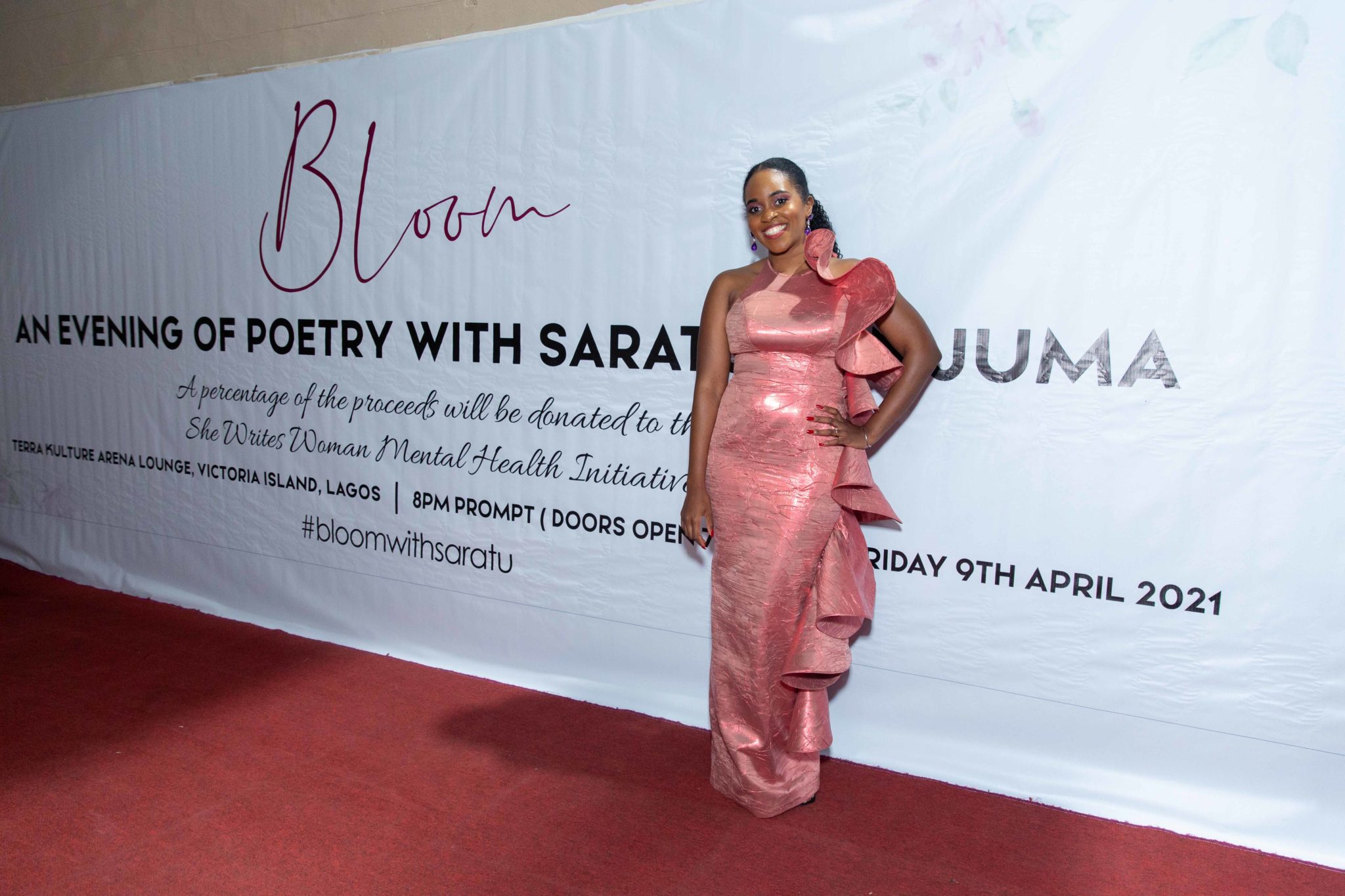 Every moment from Saratu Danjuma's Bloom (an Evening of Poetry) was ...