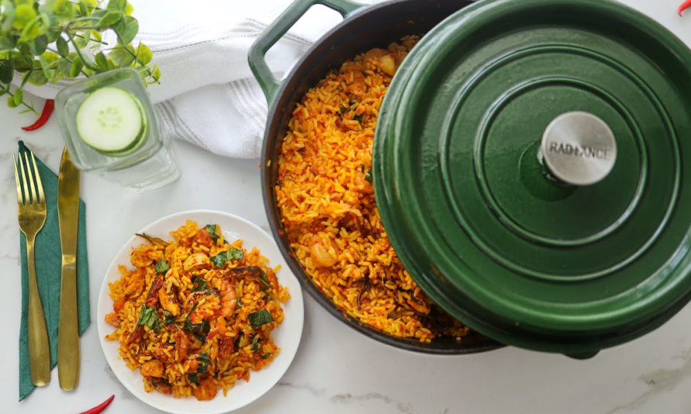 This Seafood Native Jollof Rice Recipe by Sisi Yemmie is Perfect for ...