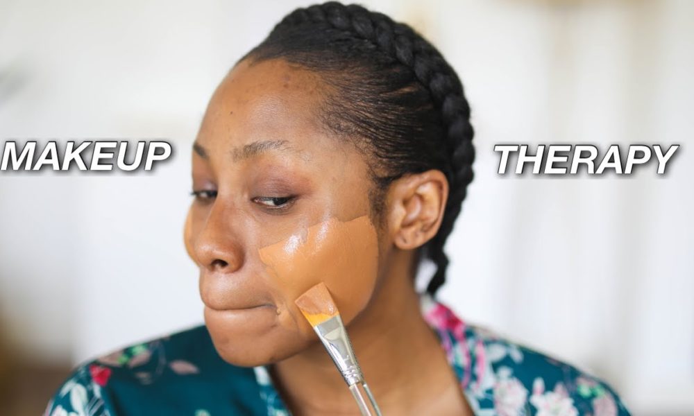 A Relaxing & Therapeutic Makeup Tutorial from Dimma Umeh | BellaNaija
