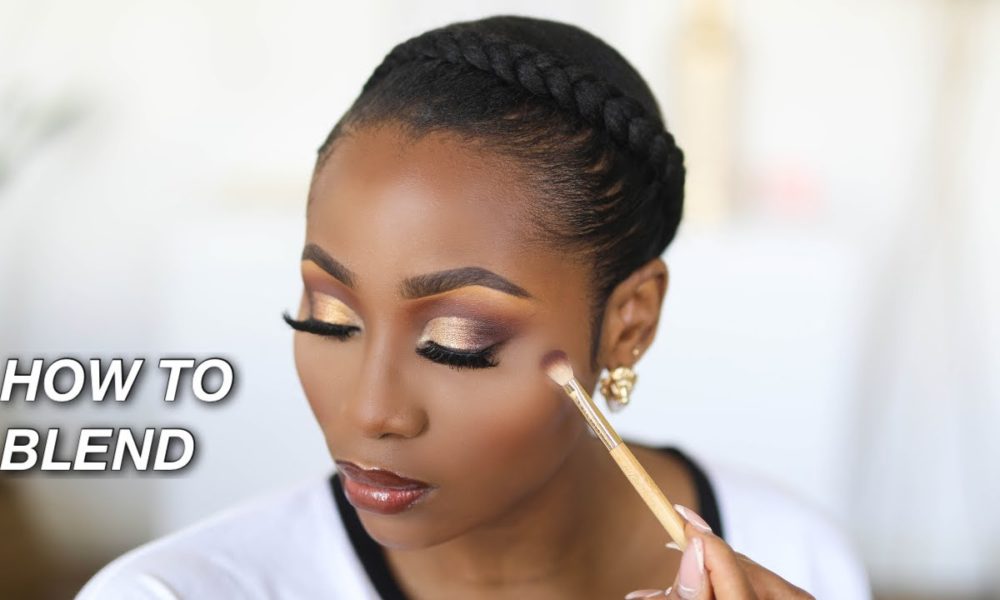 Blend Eyeshadow Perfectly with Dimma Umeh's Beginner Friendly Makeup Tutorial | BellaNaija