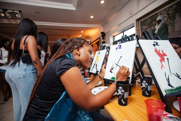 Your Look inside the Johnnie Walker Sip and Paint Highball Hangout in ...