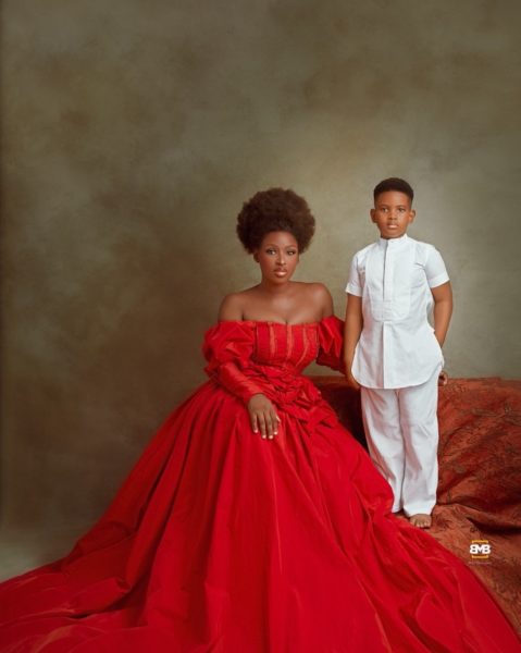 You Have to See Chinonso Arubayi's Breathtaking Photoshoot with Her Son ...