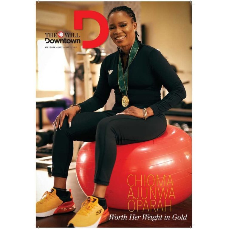 Olympic Gold Medalist Chioma Ajunwa Covers TheWill Downtown Magazine's ...