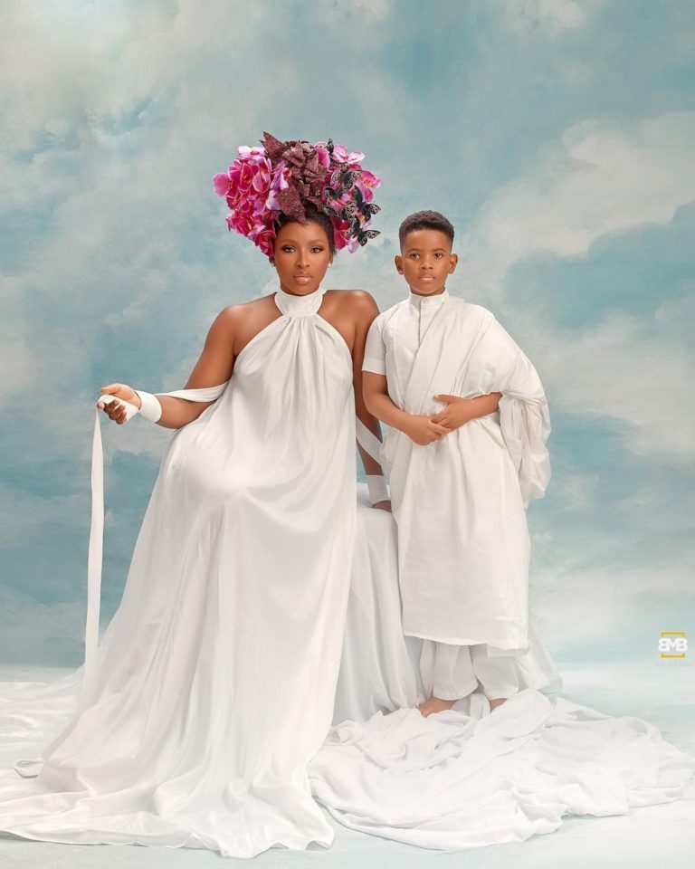 You Have to See Chinonso Arubayi's Breathtaking Photoshoot with Her Son ...