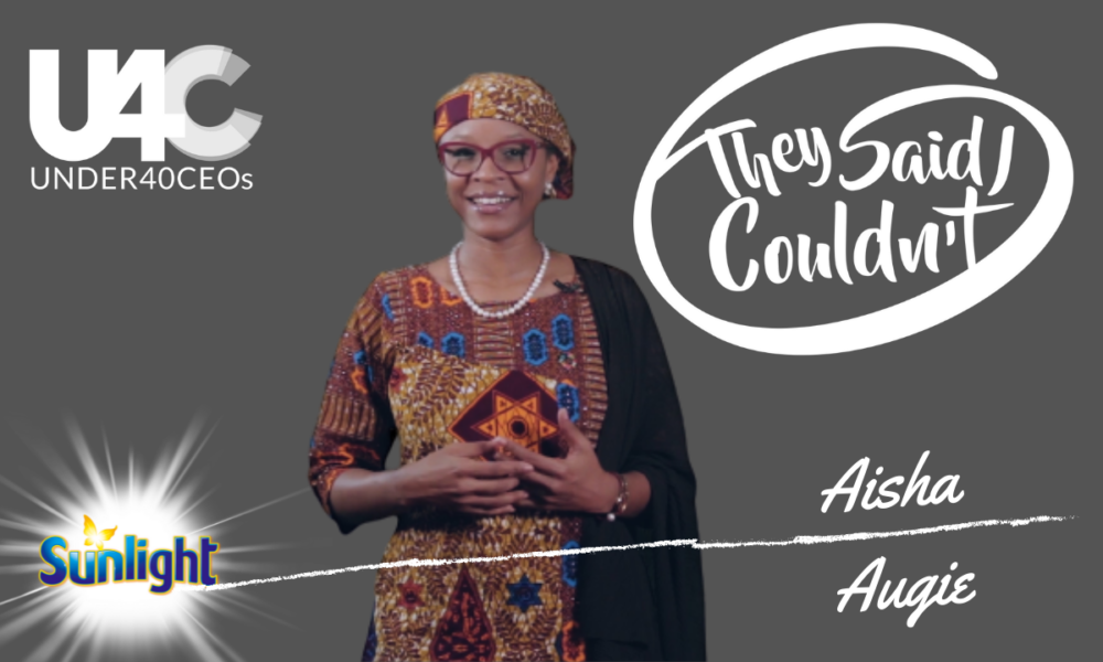 They Said I Couldn’t: Aisha Augie Kuta - "I found that one voice that ...