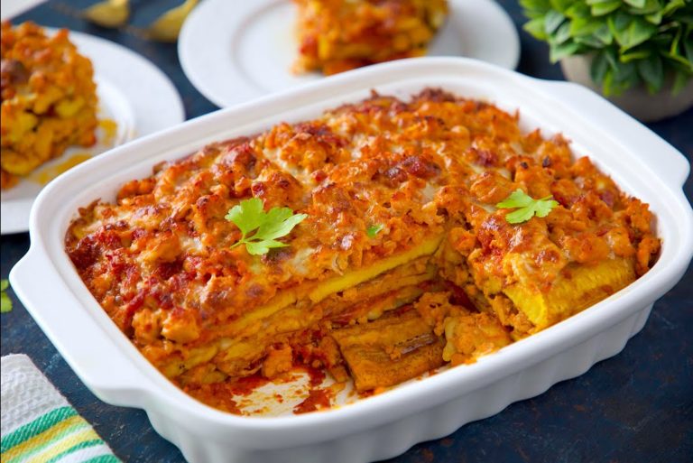 Make Simple Plantain Lasagna/Casserole Dish in Minutes with Zeelicious ...