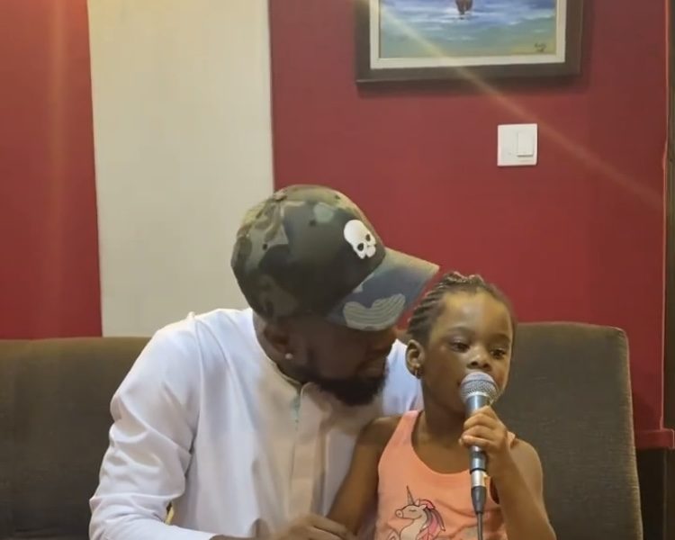 The Aww-Worthy Moment Patoranking's Daughter Wilmer Performed ...