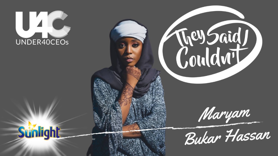 They Said I Couldn’t: Author, Orator, Poet Maryam Bukar is using global ...