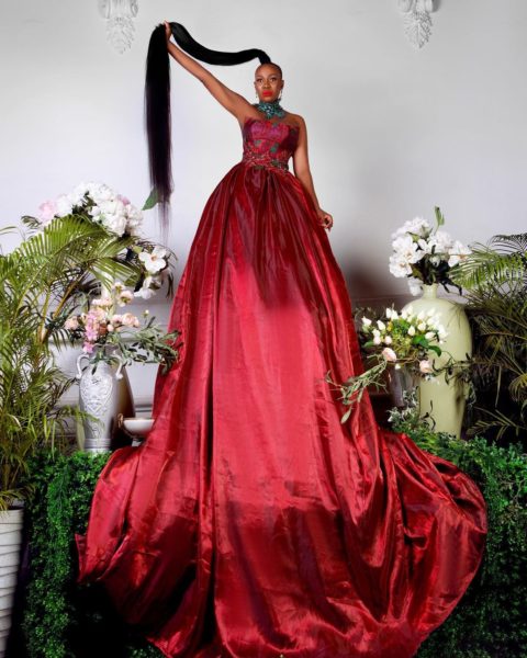 Medlinboss' Birthday Glam is Giving Fairy Godmother Vibes? | BellaNaija