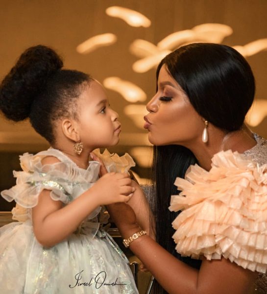 A Beautiful Birthday Princess! Queen Nwokoye's "Special Gift" Oluchi is 3? | BellaNaija