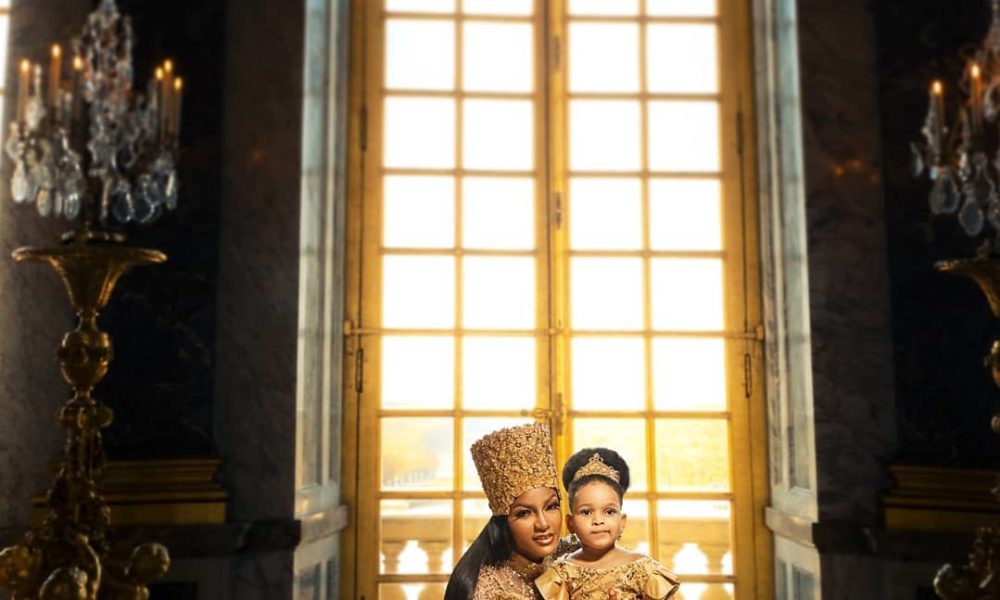 A Beautiful Birthday Princess! Queen Nwokoye's "Special Gift" Oluchi is 3? | BellaNaija