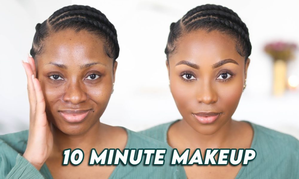 Dimma Umeh's 10-Minute Makeup Tutorial for Work & School | BellaNaija
