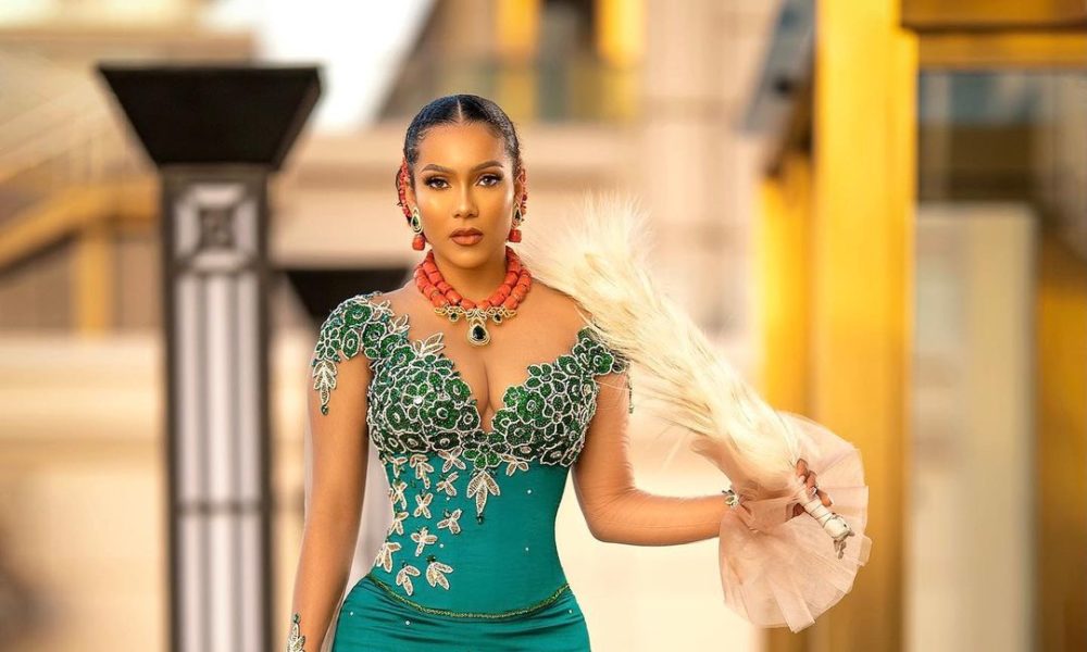 #BBNaija's Maria Looks Ravishing for the Culture | BellaNaija