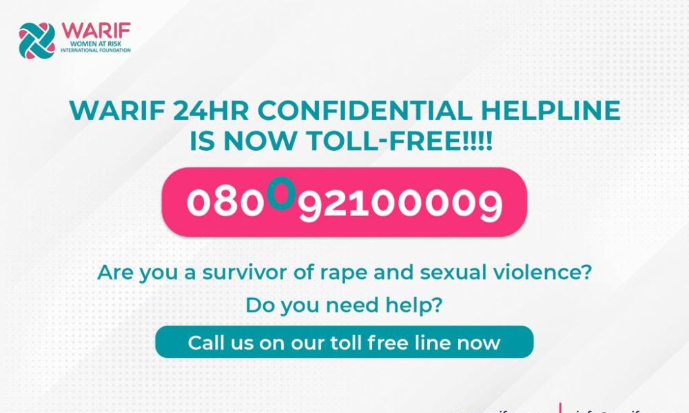 Introducing the Women at Risk International Foundation (WARIF) 24-hour ...