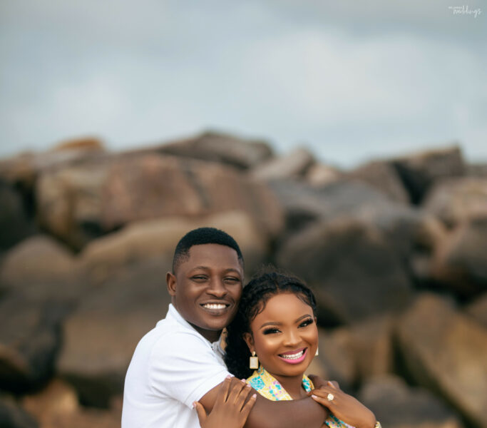 A Love That Was Meant to Be! Enjoy Pelumi & David's Pre-wedding Shoot + Love Story | BellaNaija