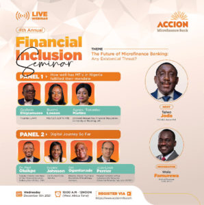 Accion Microfinance Bank is set to hold its 4th Financial Inclusion ...