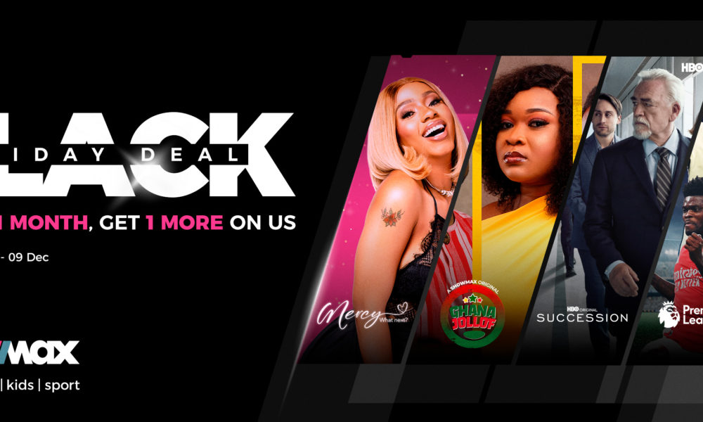 Hurry! Showmax Black Friday Deal is Hot!! Get a 2-1 Deal Across all ...