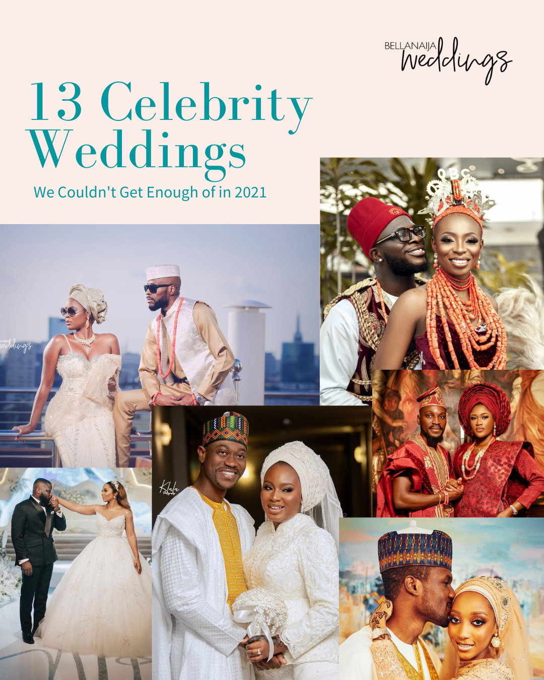 Let's Relive all the Beautiful Moments From These 13 Celebrity Weddings ...