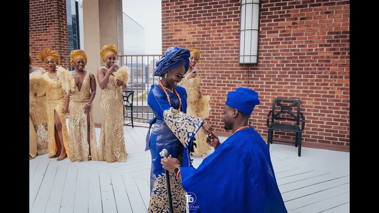 Fill Your Day With the Colours From Abiodun & Shereef's Trad Video ...
