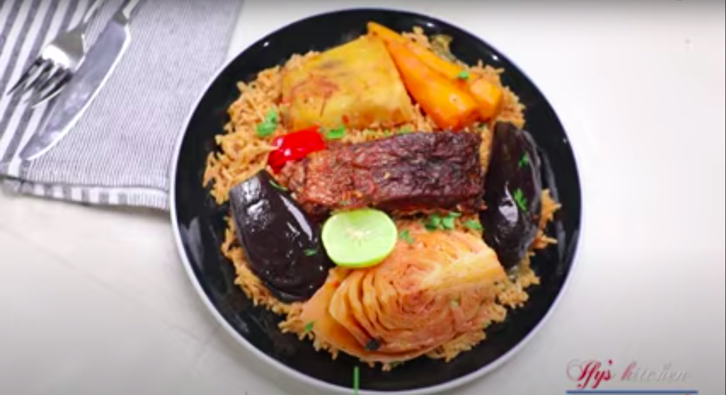 Here's How Ify's Kitchen Makes Senegalese Jollof Rice | BellaNaija