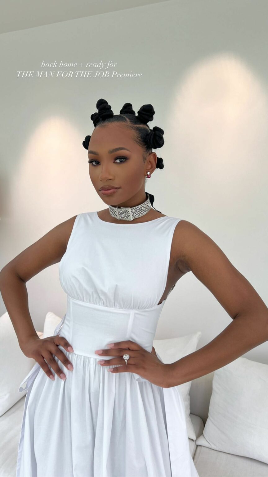 Temi Otedola's Winning Look To Anthill Studios' "The Man For The Job ...