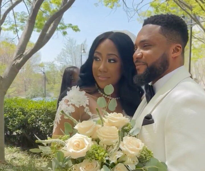 Beautiful Highlights from Tim Godfrey & Erica Katrina's White Wedding ...