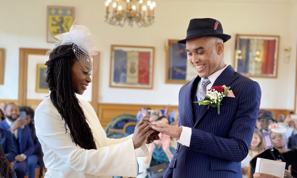 Ade Bantu & His Love Aramide are Married! ️ | BellaNaija