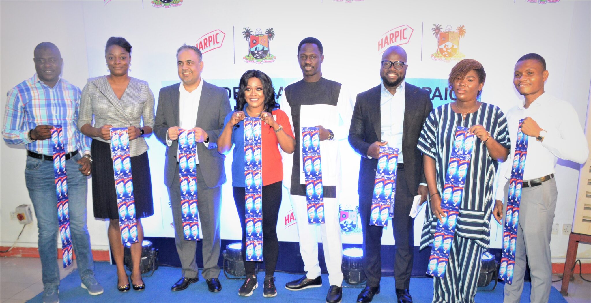 Inside the Launch of the New Harpic Sachet Pack & the Open Defecation ...