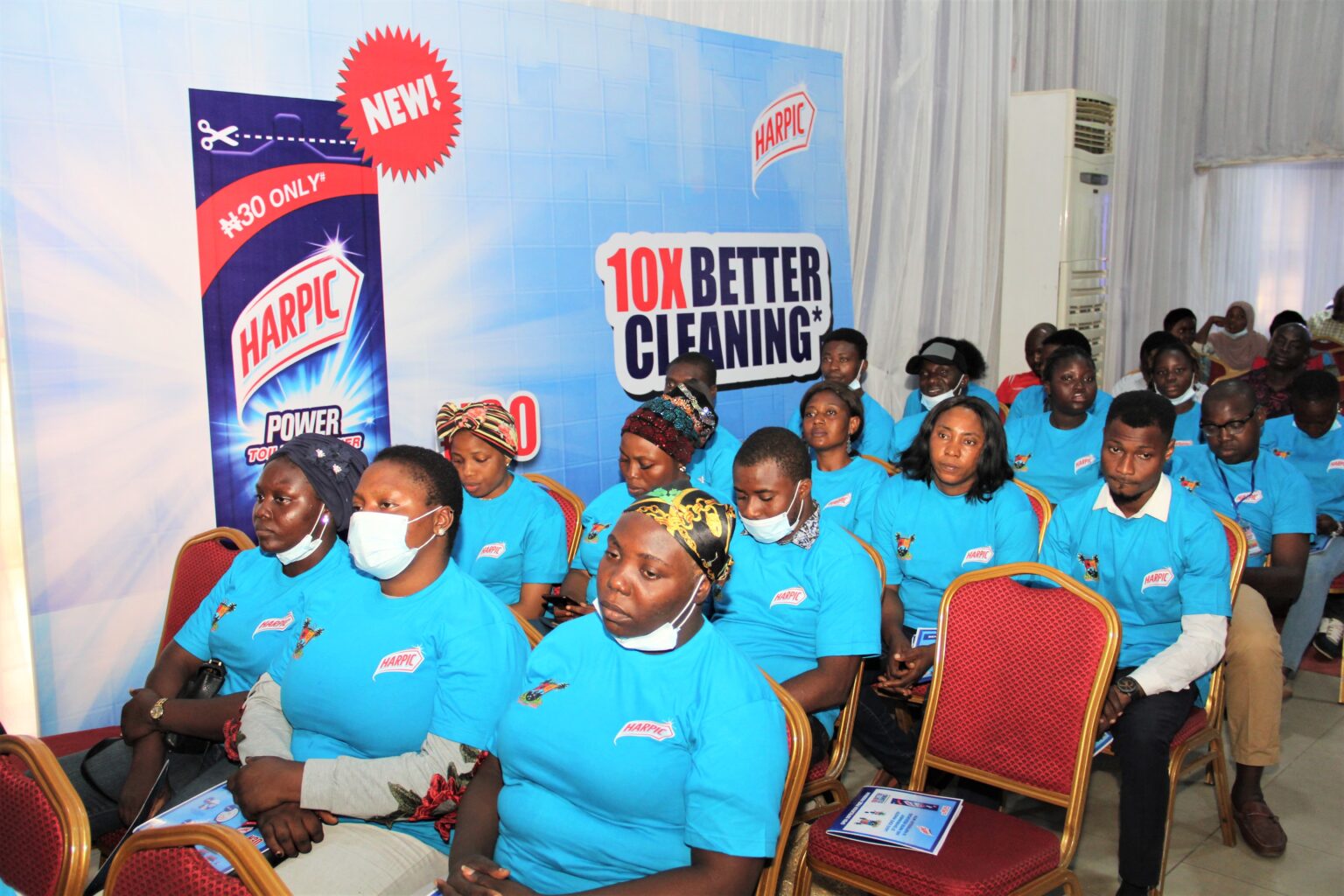 Inside the Launch of the New Harpic Sachet Pack & the Open Defecation ...
