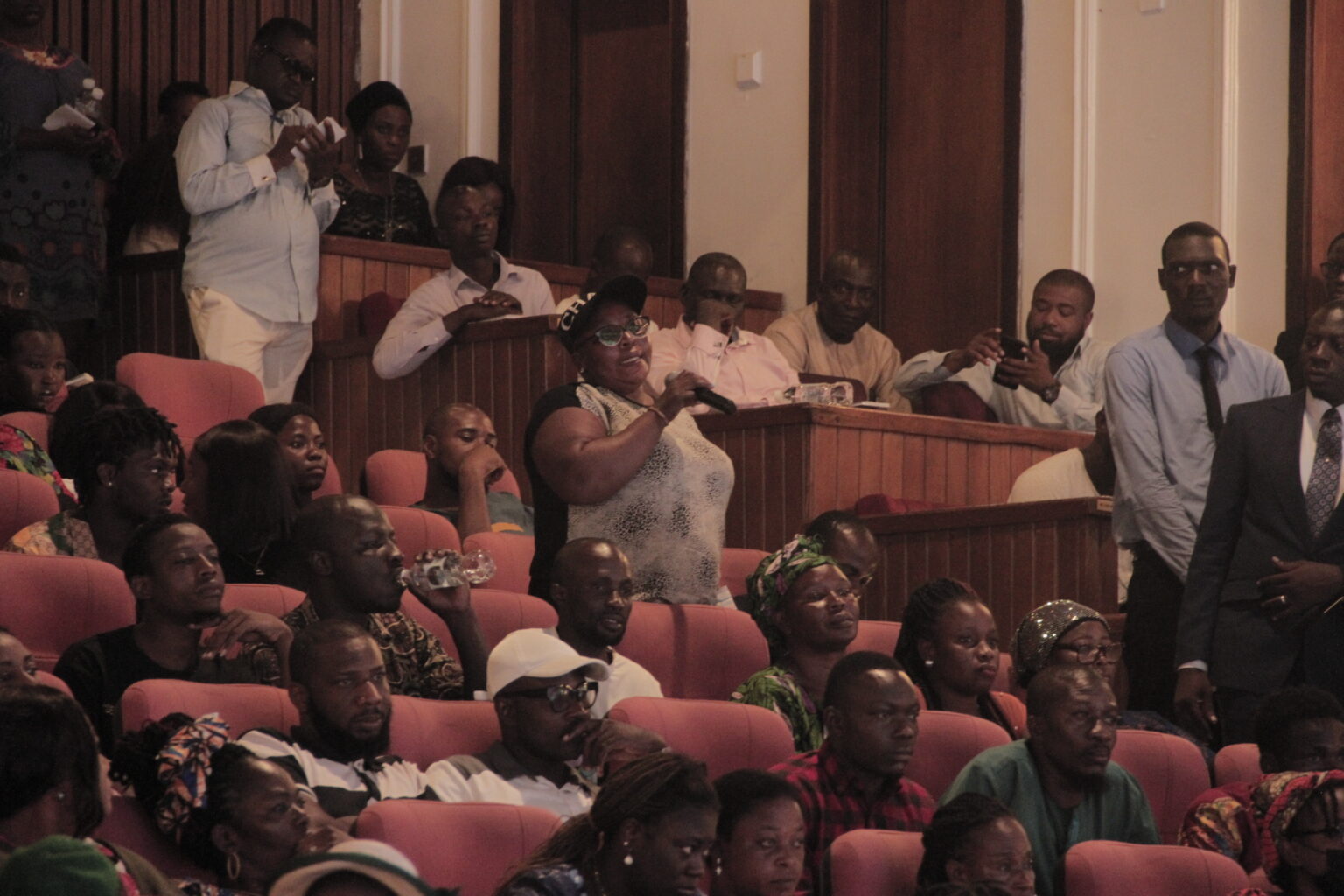 Lagos Talks hosted its First Town Hall Meeting at the Muson Center ...