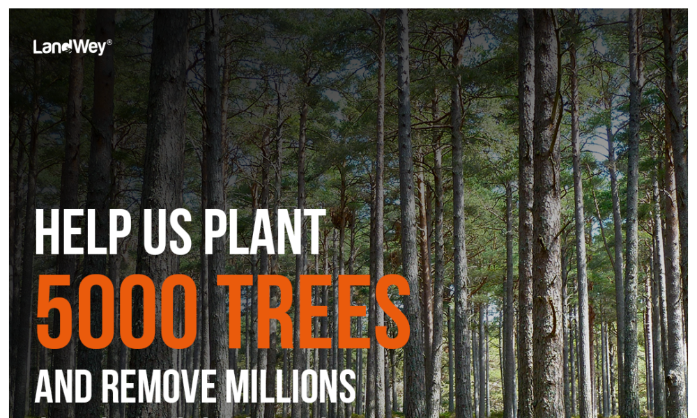 LandWey Pioneers Social Impact Initiative & Set to Plant 5000 Trees in ...