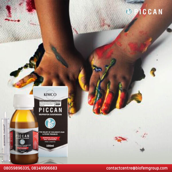 Piccan Ibuprofen is here to Help Kids relieve aches and reduce fever ...