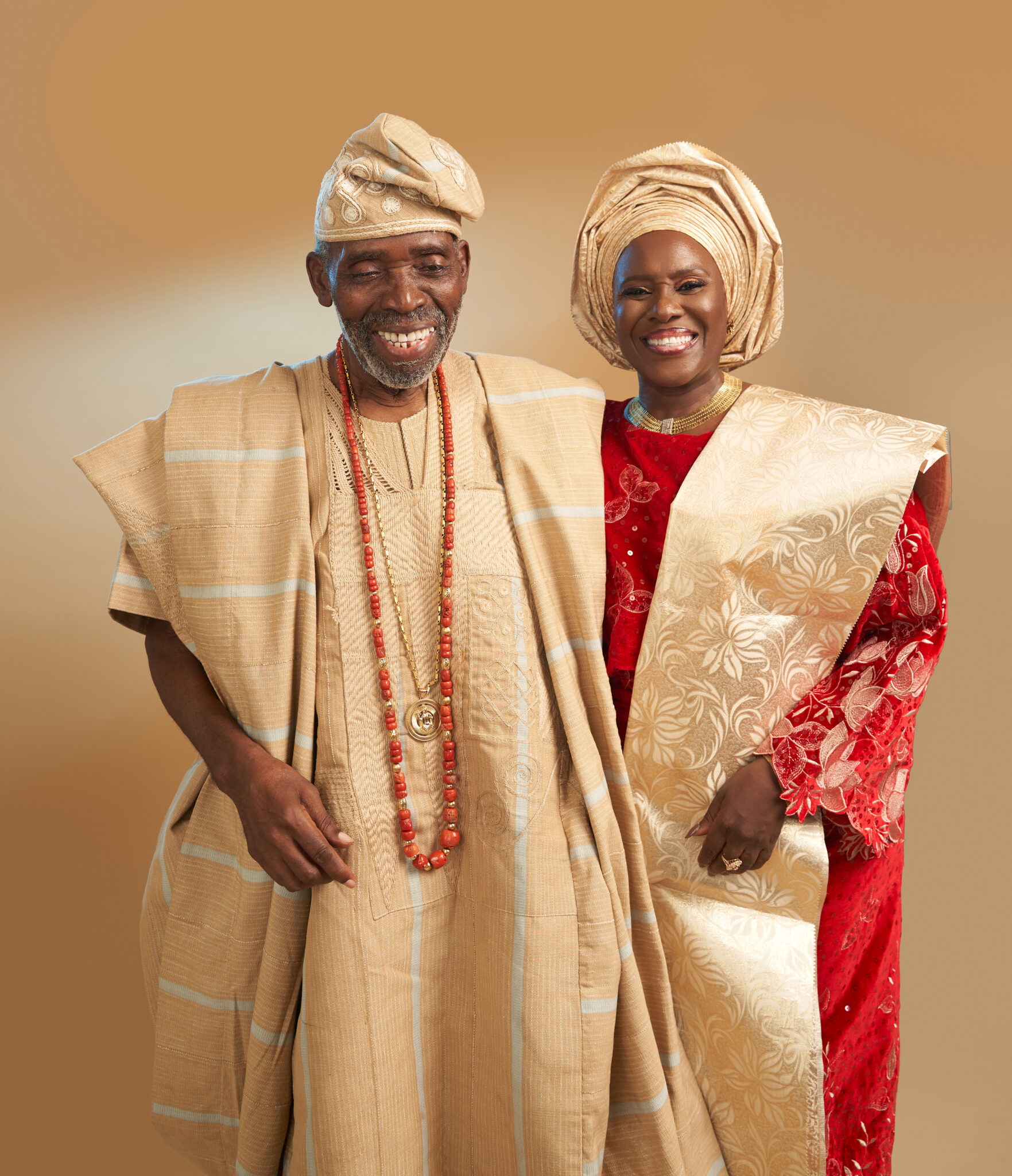 Olu Jacobs & Joke Silva's Beautiful Family Portrait Will Give You All ...