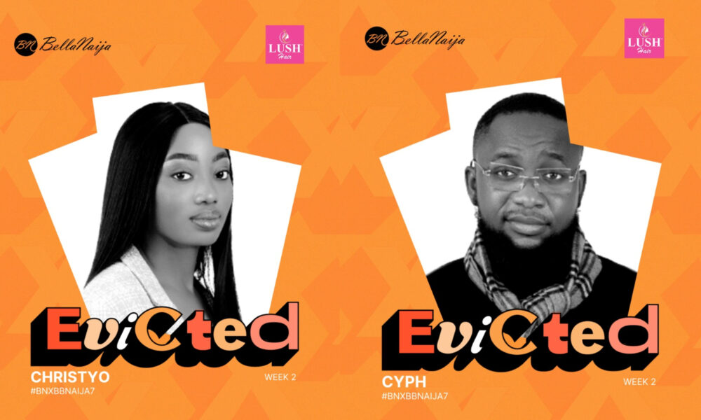 #BNxBBNaija7: Christy O & Cyph Evicted from the #BBNaijaLevelUp House ...