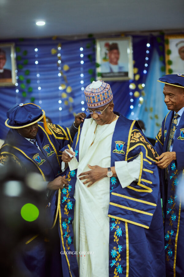 Alhaji Dr Muhammadu Indimi OFR receives an Honorary Degree as he Marks ...