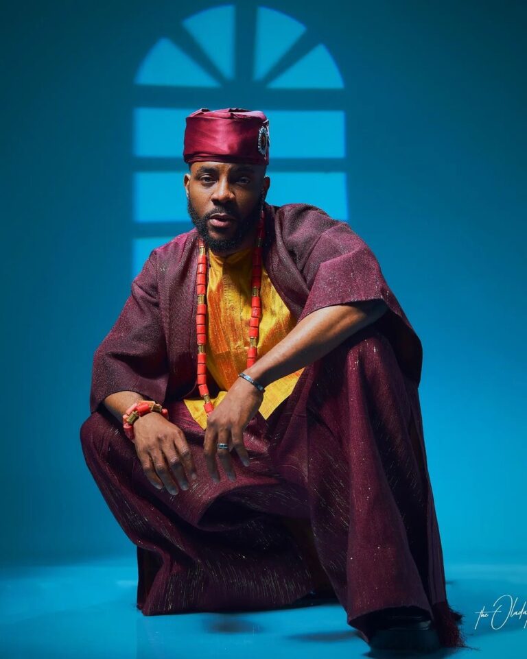 Aso Oke, but with a Modern Vibe! Here's Ebuka's Look for Tonight's ...