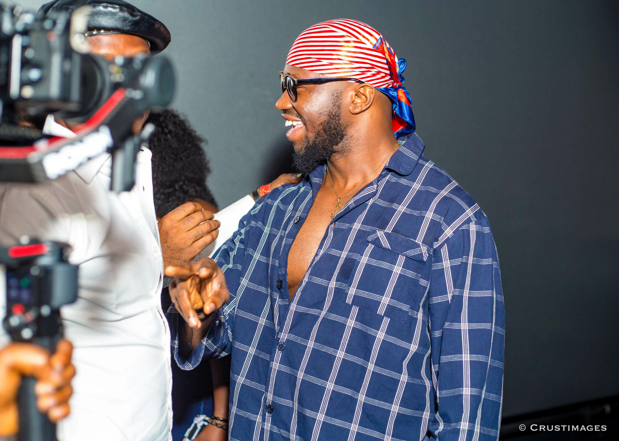 See Stan & Blessing Nze Loved Up at the Premiere of "Hey You!" | BellaNaija