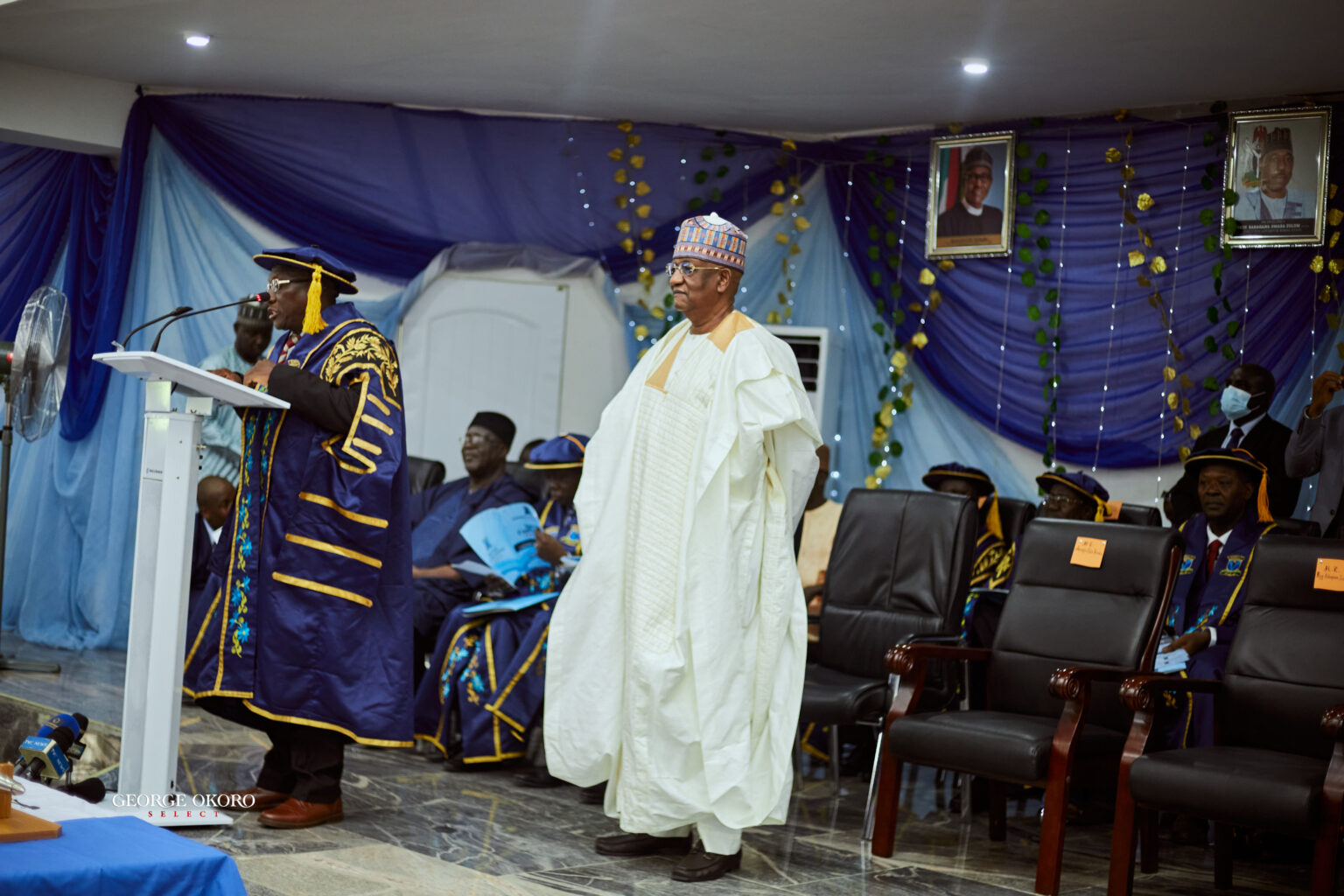 Alhaji Dr Muhammadu Indimi OFR receives an Honorary Degree as he Marks ...