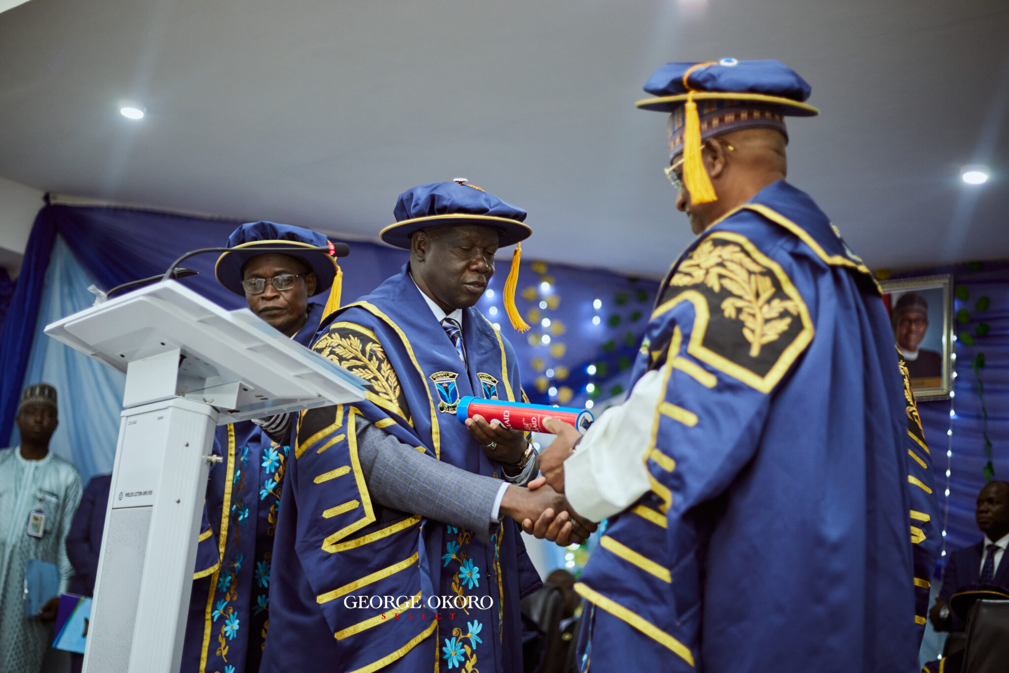 Alhaji Dr Muhammadu Indimi OFR receives an Honorary Degree as he Marks ...
