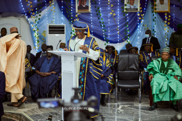 Alhaji Dr Muhammadu Indimi OFR receives an Honorary Degree as he Marks ...