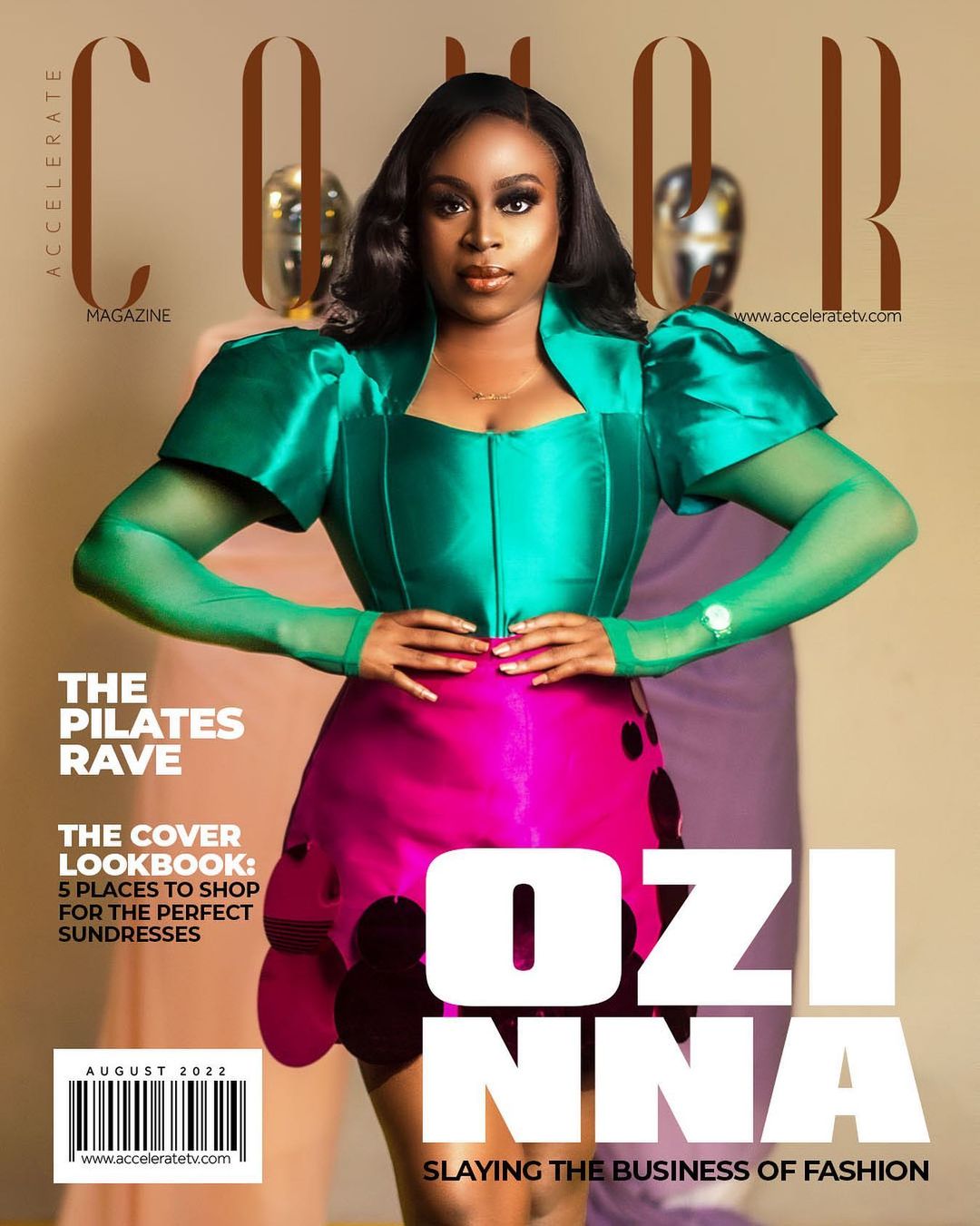 We are Here For Zina Anumudu's Vibrant Look on Accelerate TV’s “The ...