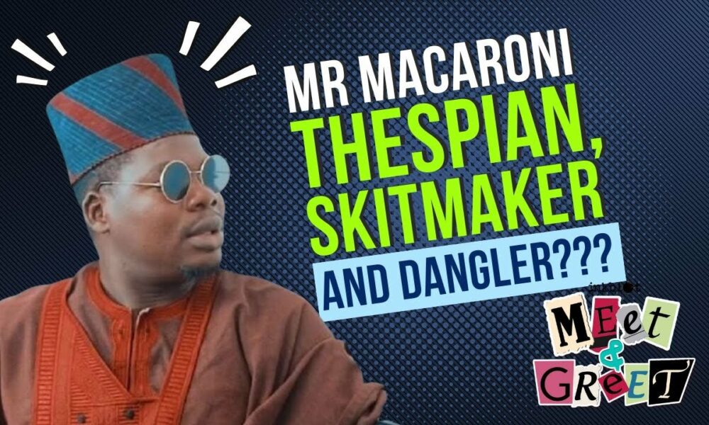 From Comedy to Nollywood... Watch Mr Macaroni Share His Story on the ...