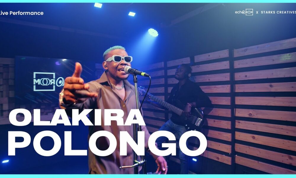 Olakira performs his newly released single “Polongo” on Echoo Room ...