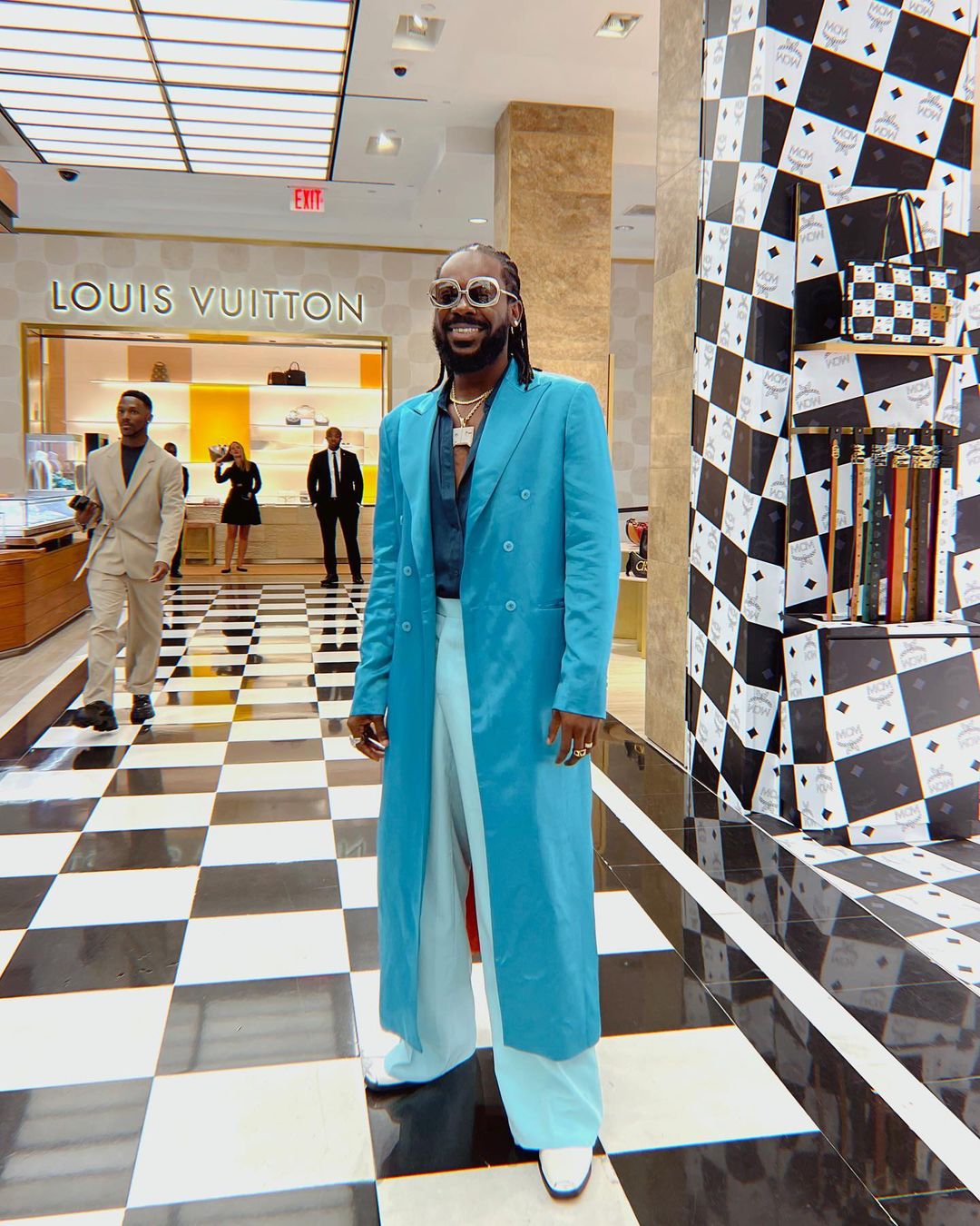 Adekunle Gold looked Uber Stylish at the Harper’s BAZAAR Fashion Week ...